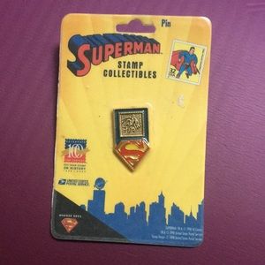 Accessories | Vintage Superman Pin | Poshmark